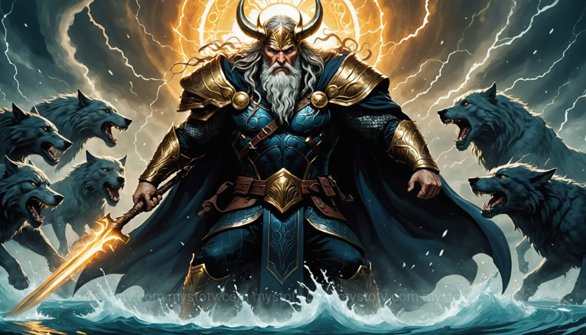 The Binding Of Fenrir Story: How The Norse Gods Tricked The Great Wolf ...